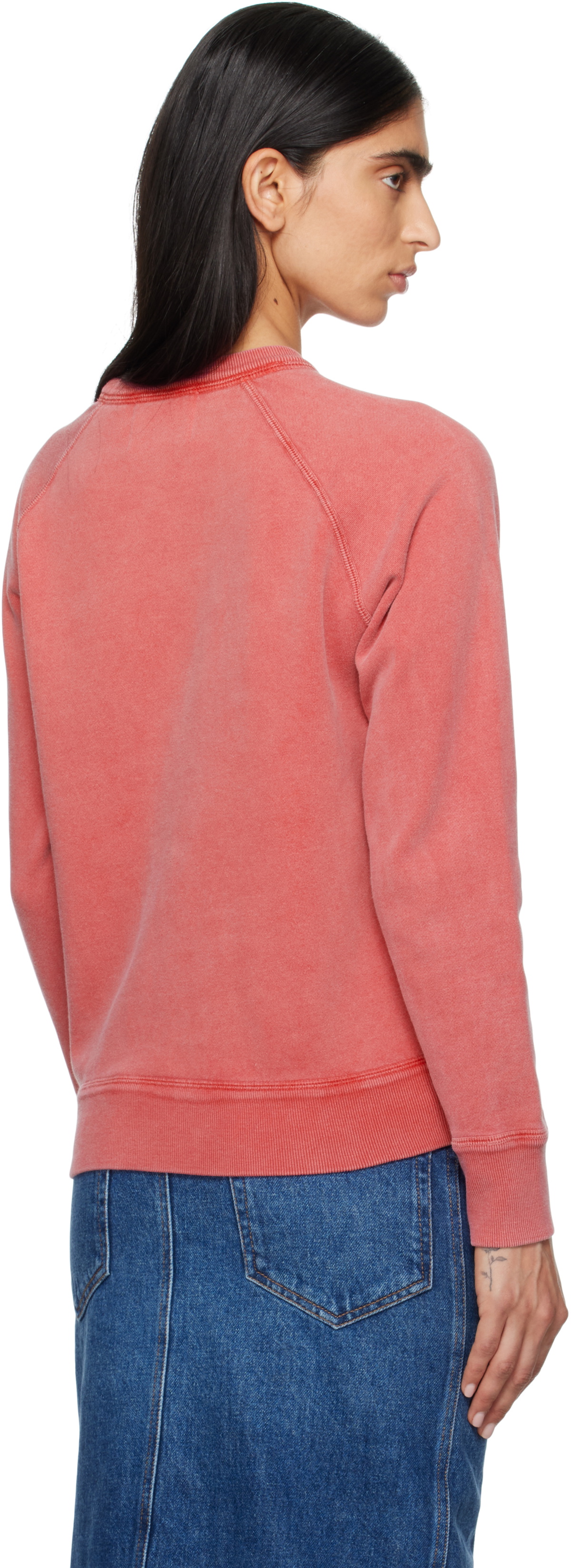 Isabel Marant Etoile Red Milla Sweatshirt Isabel Marant Etoile