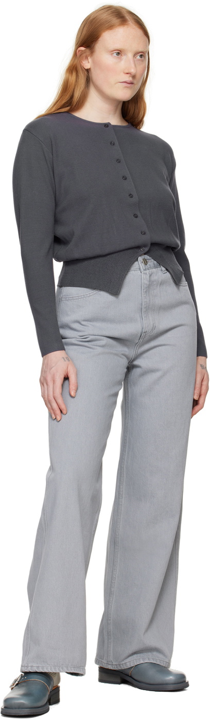 AMOMENTO Gray Bootcut Jeans AMOMENTO
