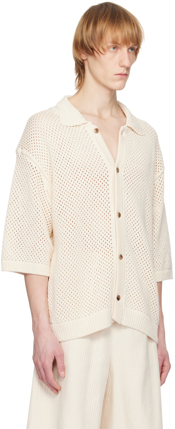 LE17SEPTEMBRE Off-White Button Up Shirt LE17SEPTEMBRE