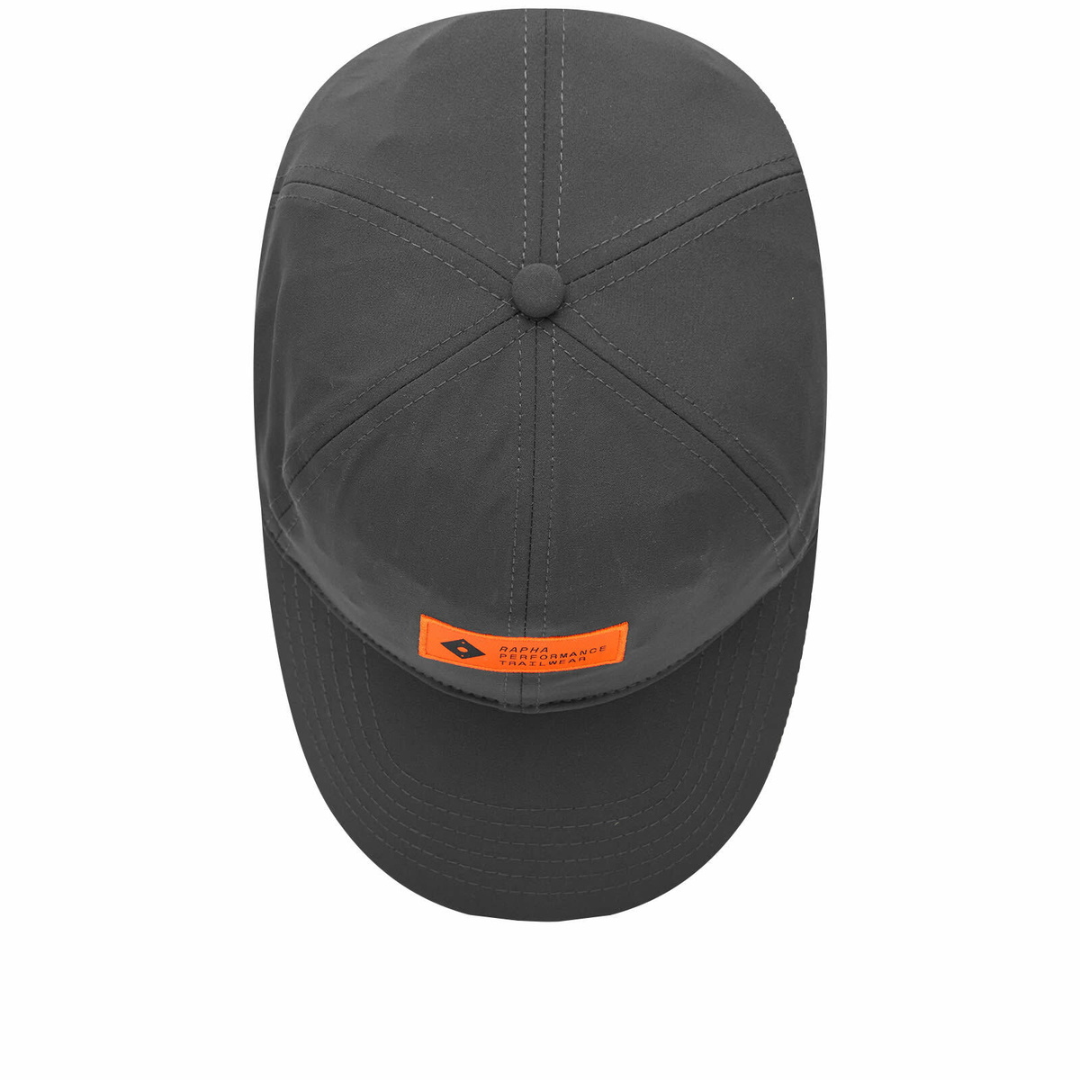 Rapha Men's Trail Lightweight Cap in Grey/Orange Rapha