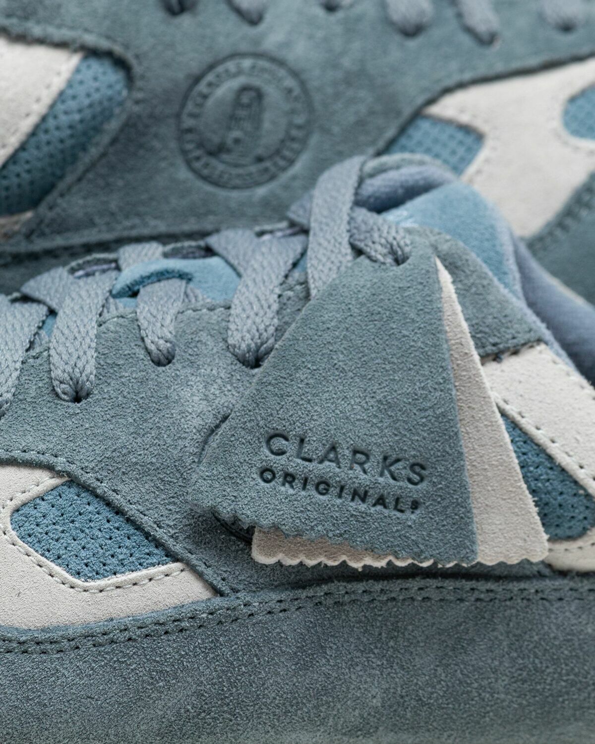 Clarks Originals Lockhill Blue Lowtop Clarks Originals