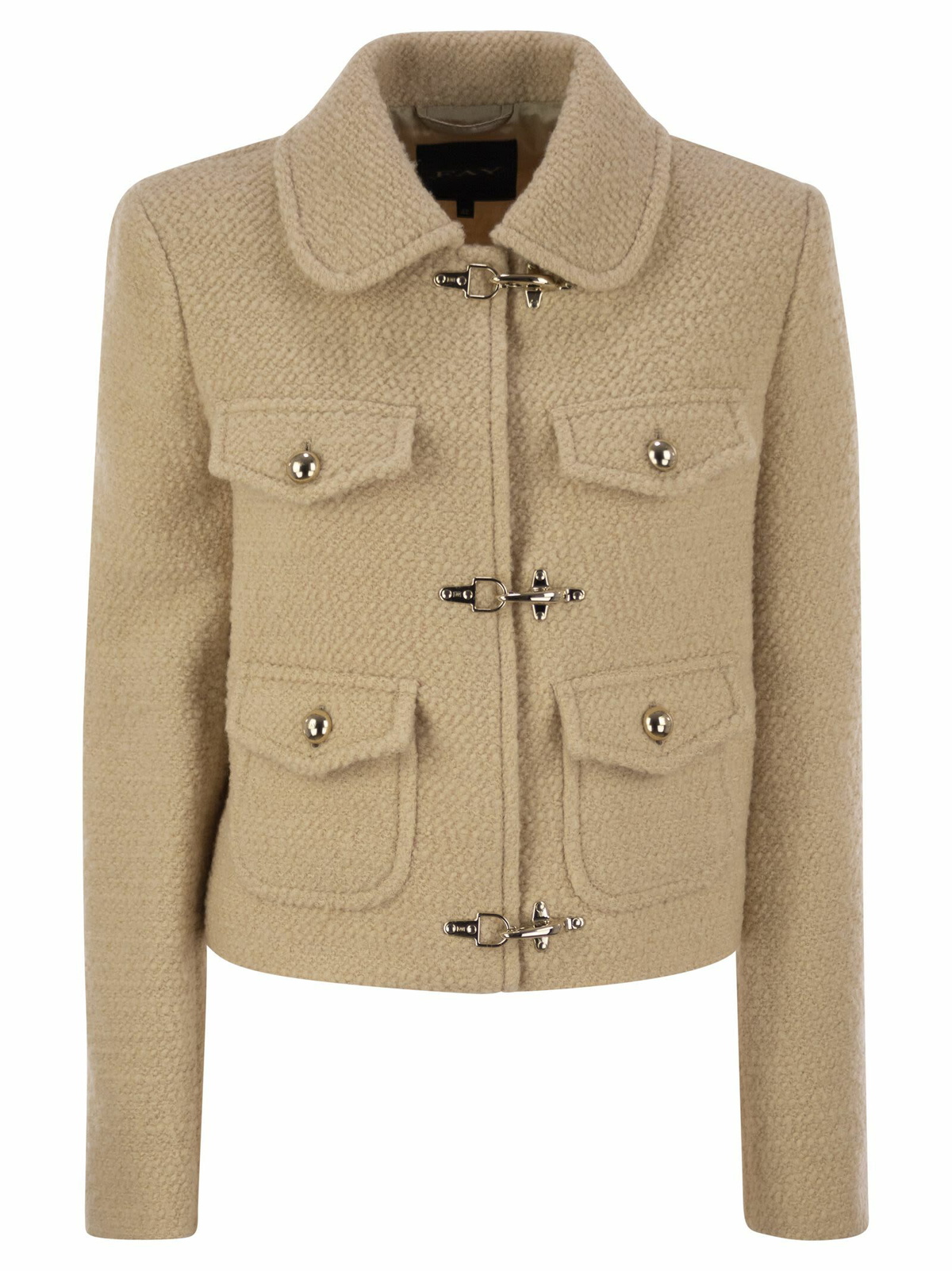 Fay 3-hook Wool Jacket Fay