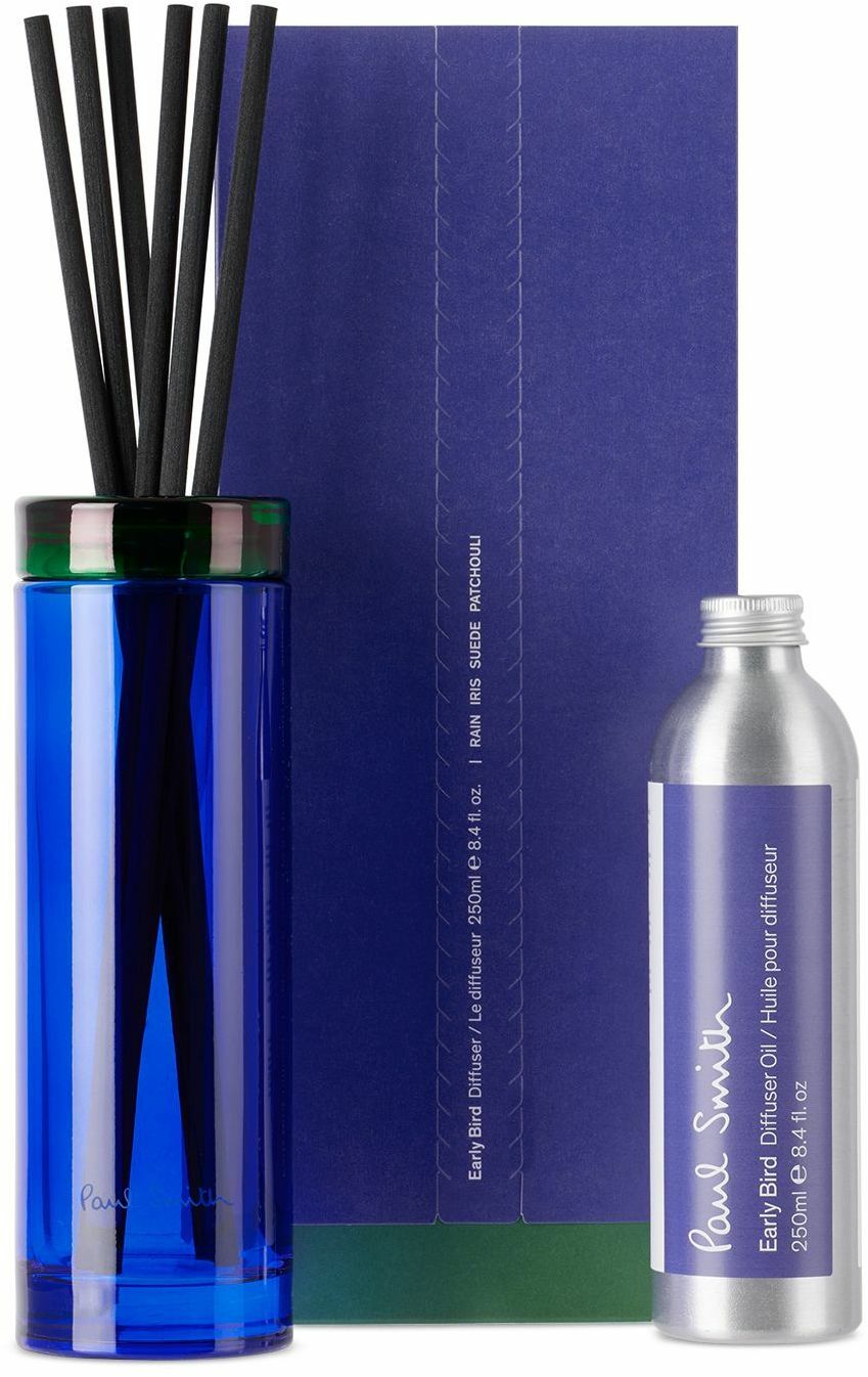 Paul Smith Blue Early Bird Diffuser Set, 250 mL Paul Smith