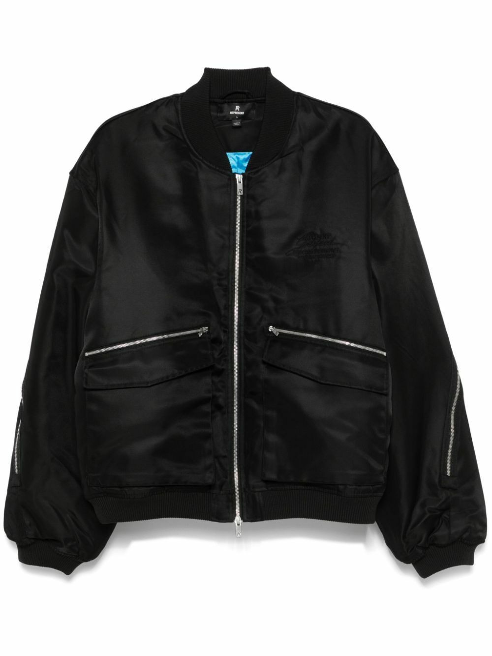 Represent Zipped Bomber Jacket Represent