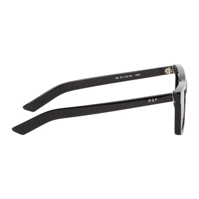 RETROSUPERFUTURE Black 1968 Refined Rectangular Sunglasses RETROSUPERFUTURE