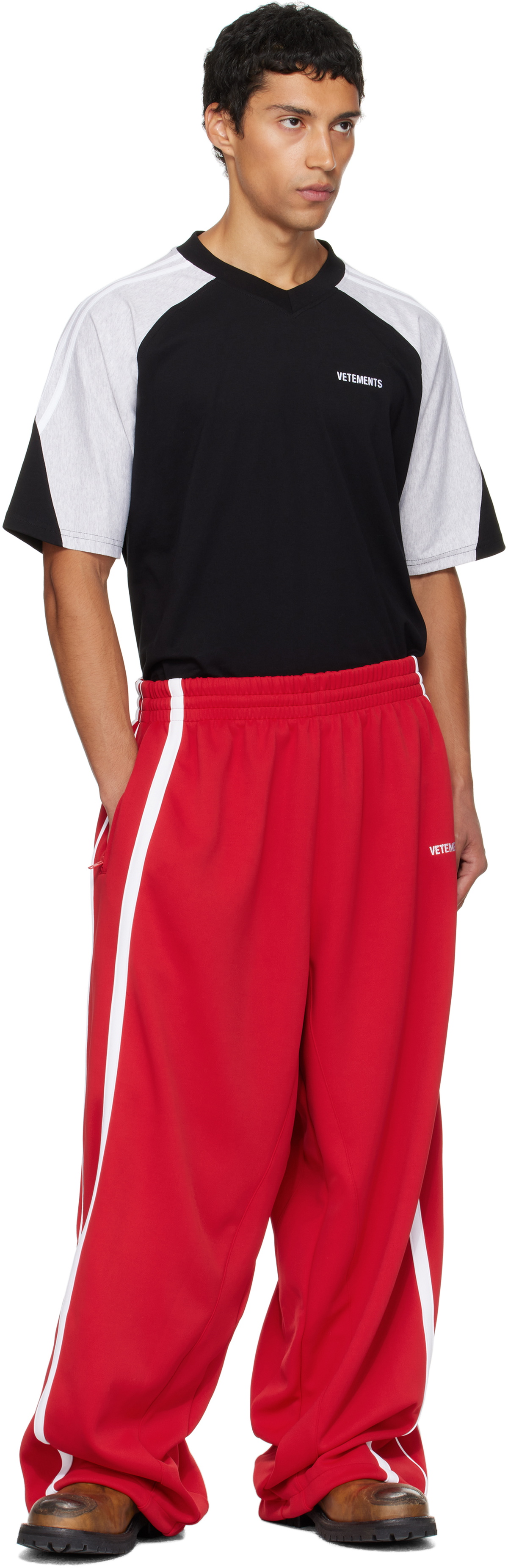 VETEMENTS Red Gym Jacket Vetements