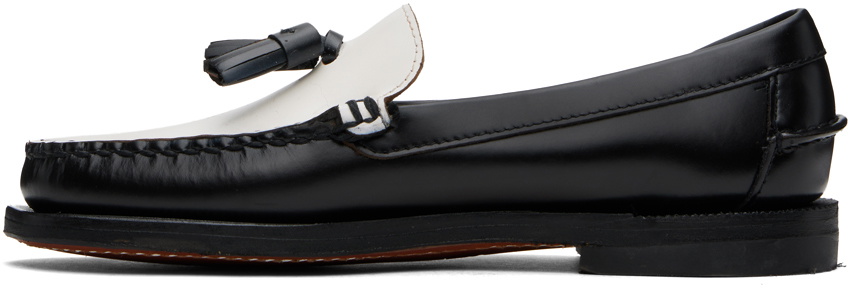 Sebago Black & White Classic Will Loafers Sebago