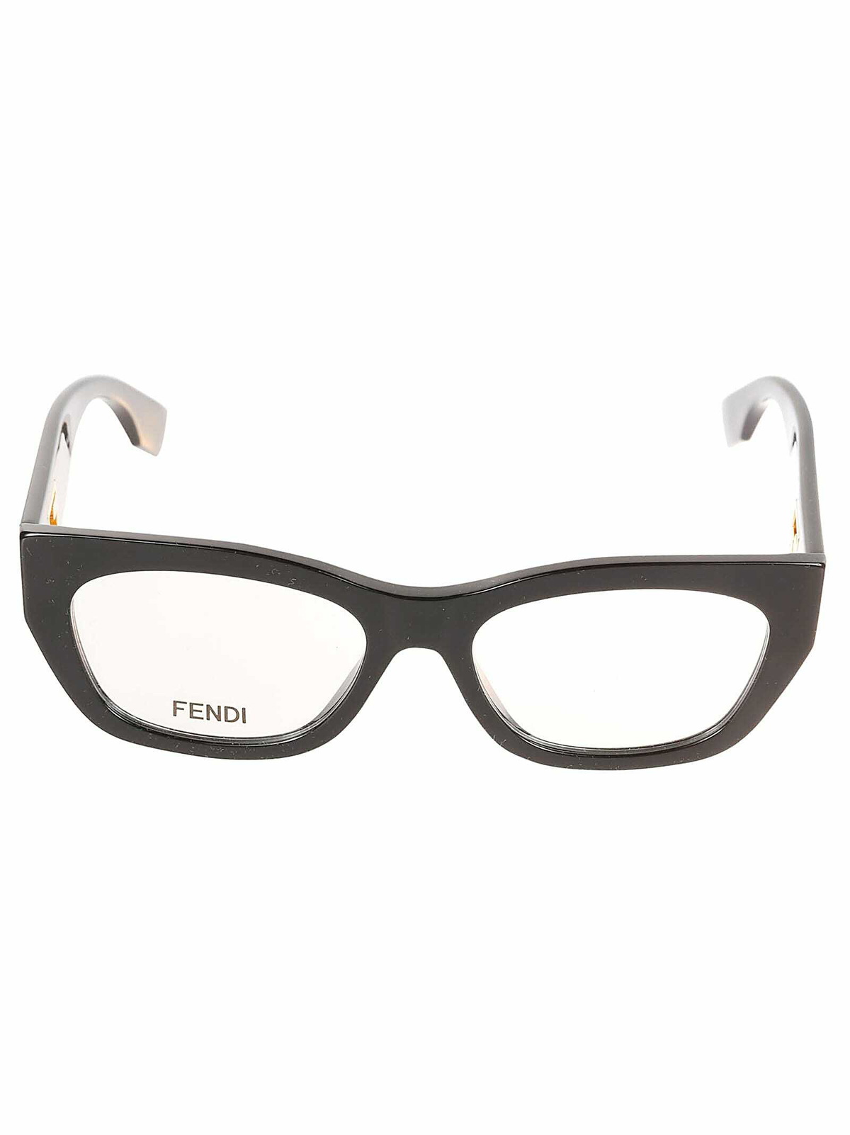 Fendi Cat-eye Metallic Logo Sided Glasses Fendi
