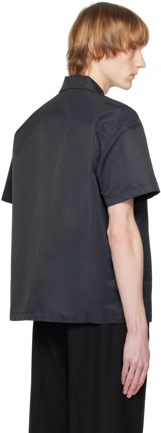 Coperni Black Boxy Shirt Coperni