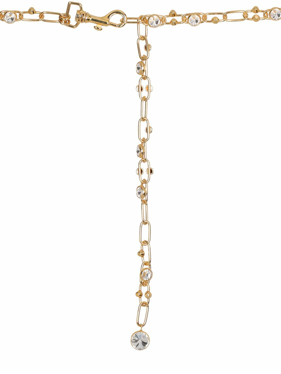 ALESSANDRA RICH - Crystal & Stud Chain Belt Alessandra Rich