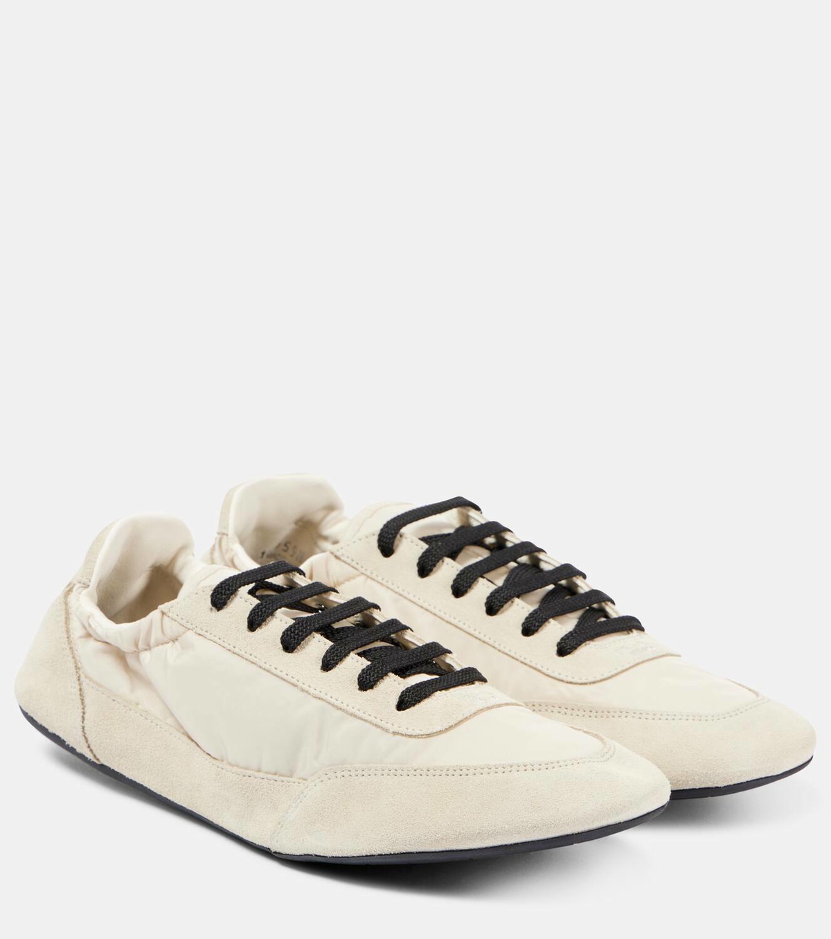 Prada Collapse Re-Nylon suede-trimmed sneakers Prada