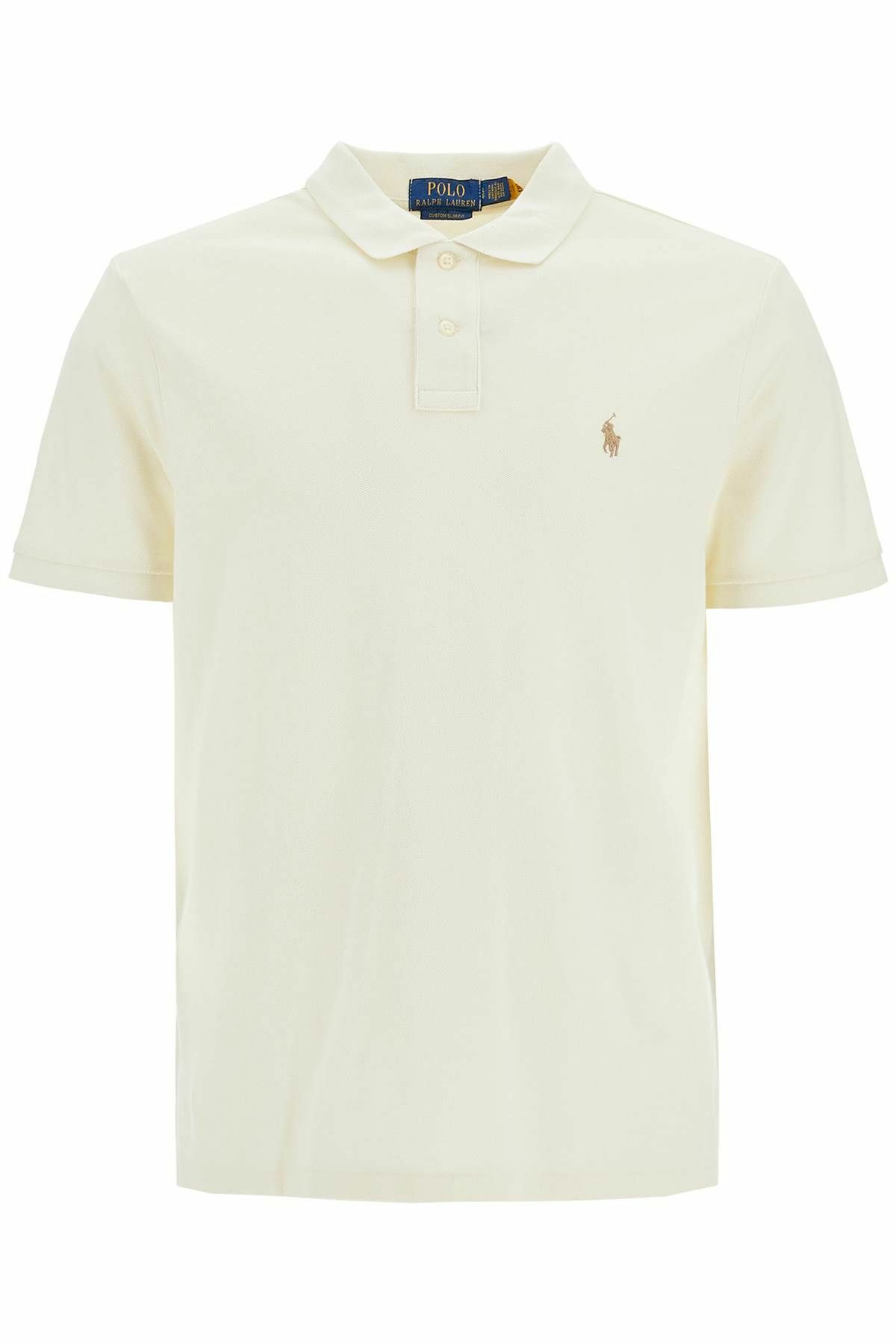 POLO RALPH LAUREN polo shirt with embroidered pony White Polo Ralph Lauren