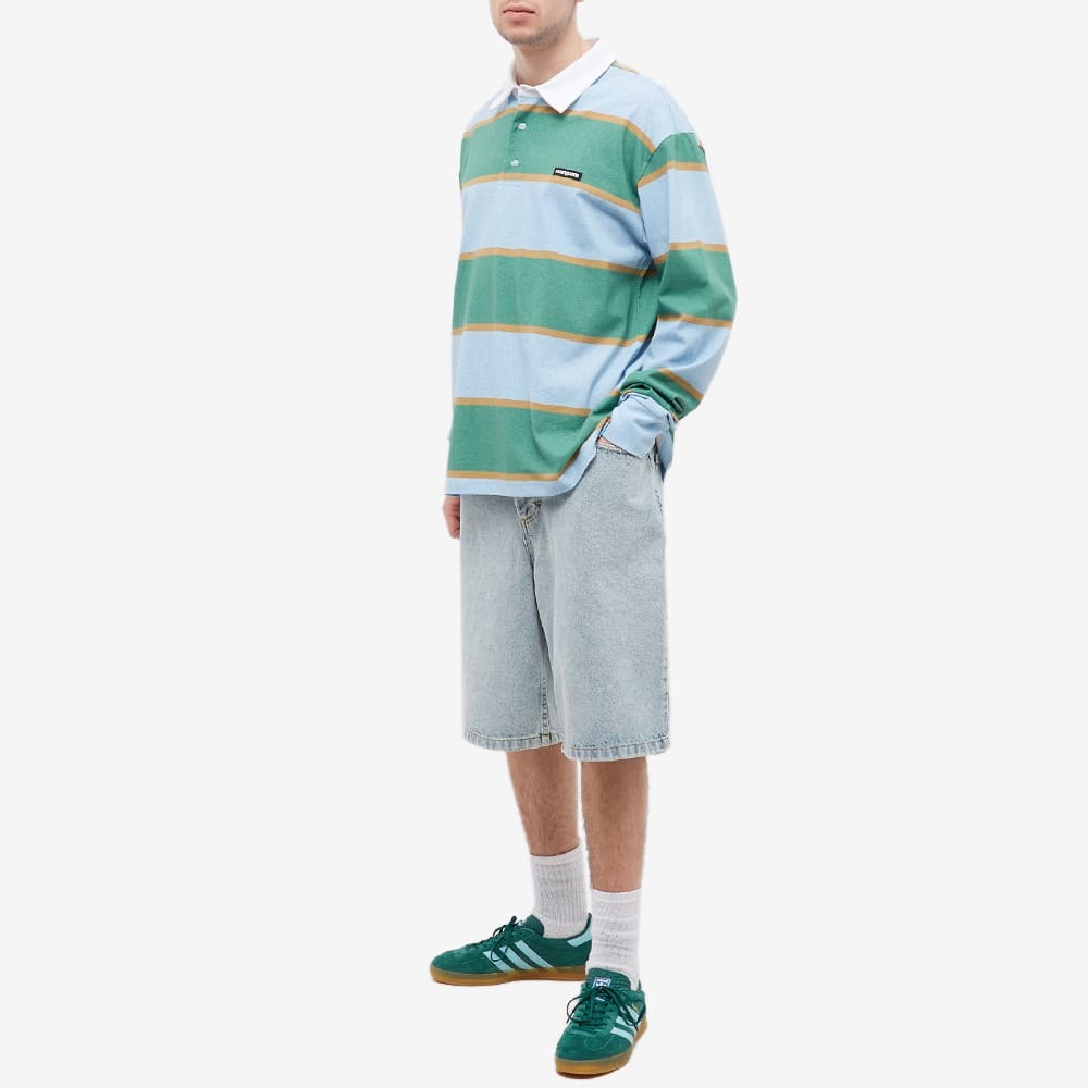 Noon Goons Men's Rideshop Polo Shirt in Sea Beach Noon Goons