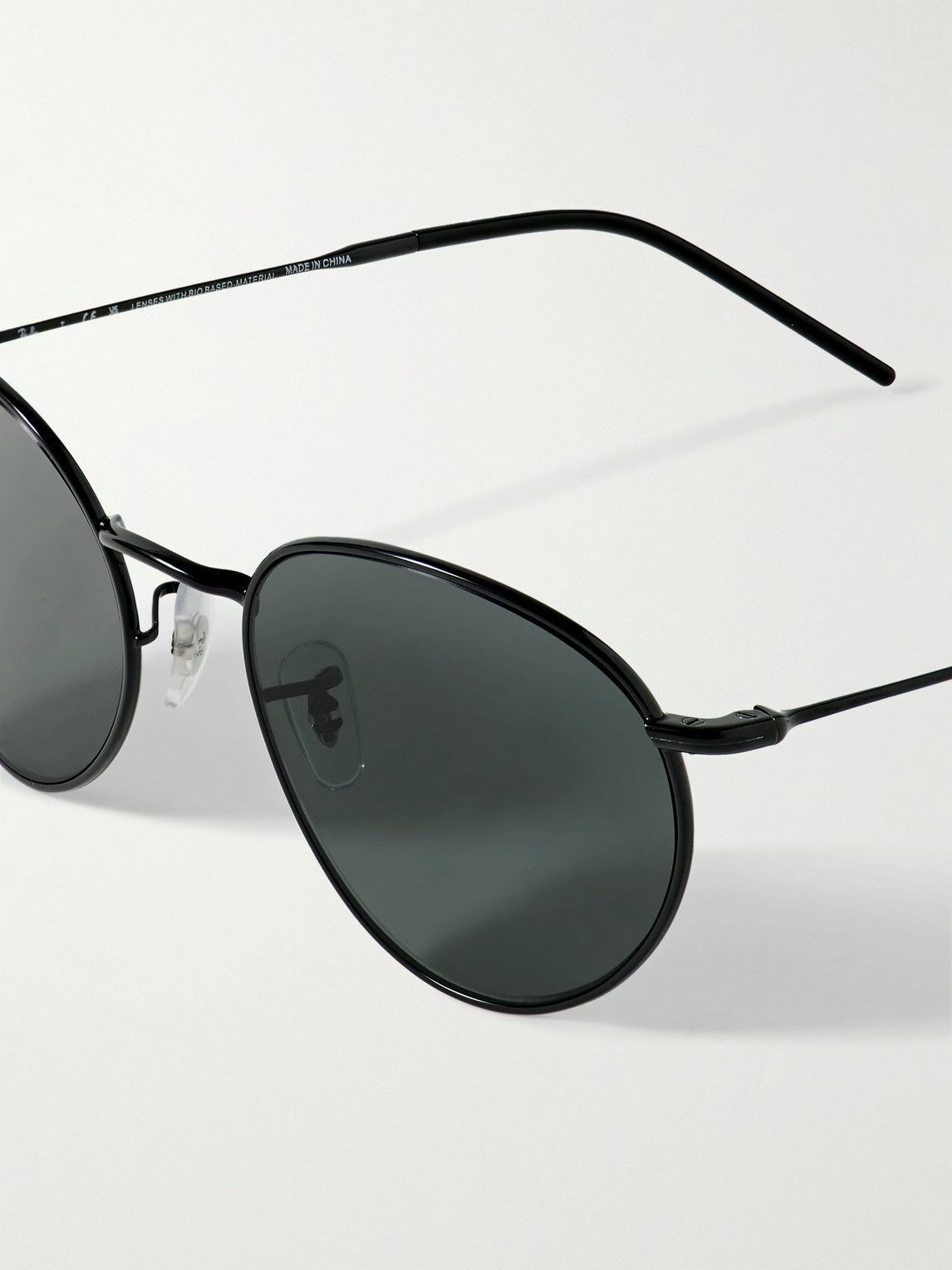 Ray-Ban - Reverse Round-Frame Metal Sunglasses Ray Ban