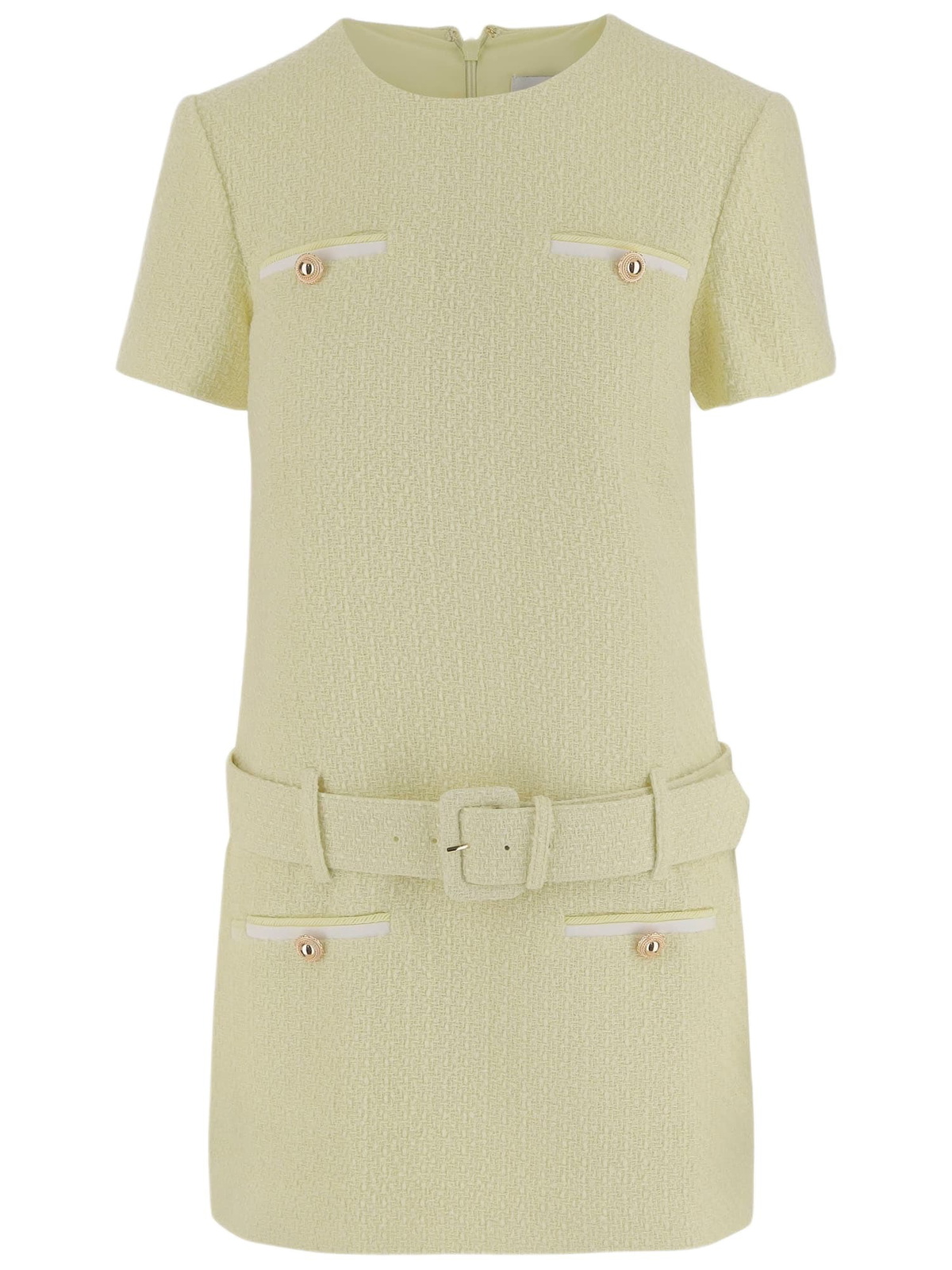 self-portrait Wool Blend Dress Self-Portrait