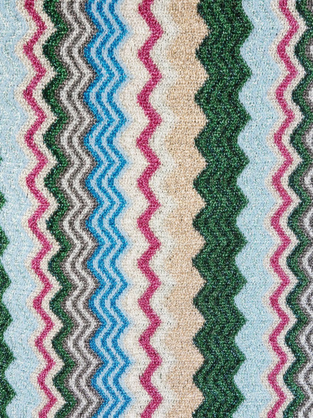 MISSONI - Zi-zag Motif Scarf Missoni
