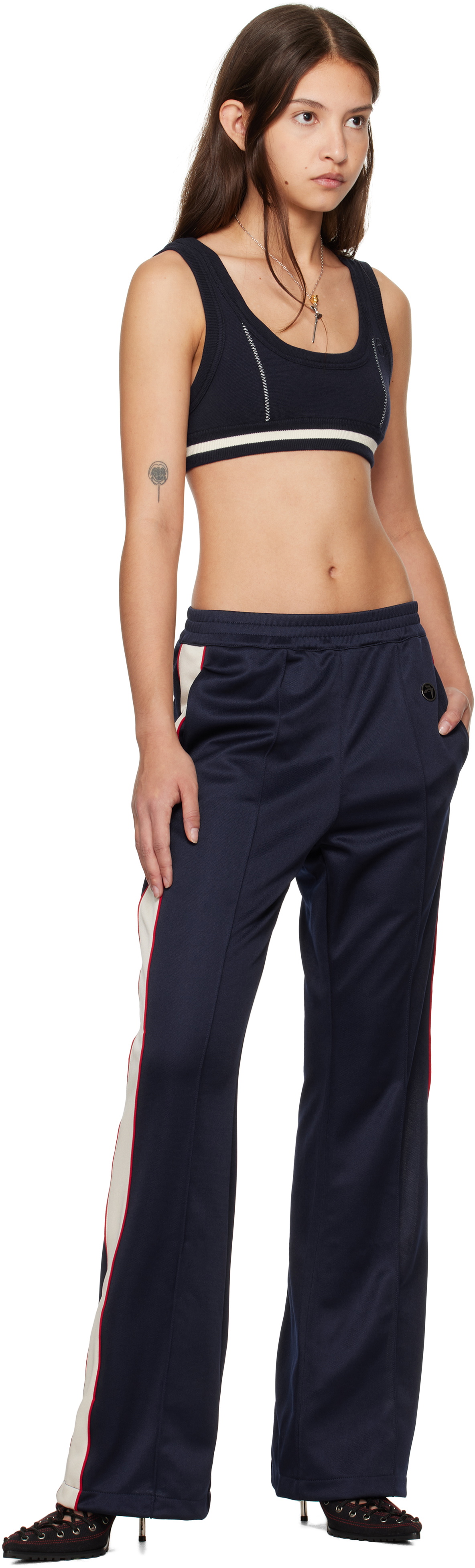 AMBUSH Navy New Track Pants Ambush