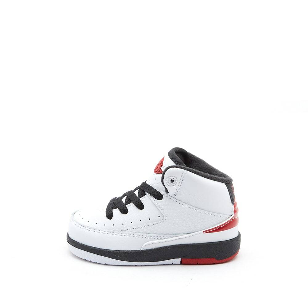 Air Jordan Men's 2 Retro TD Sneakers in White/Varisty Red/Black Nike ...