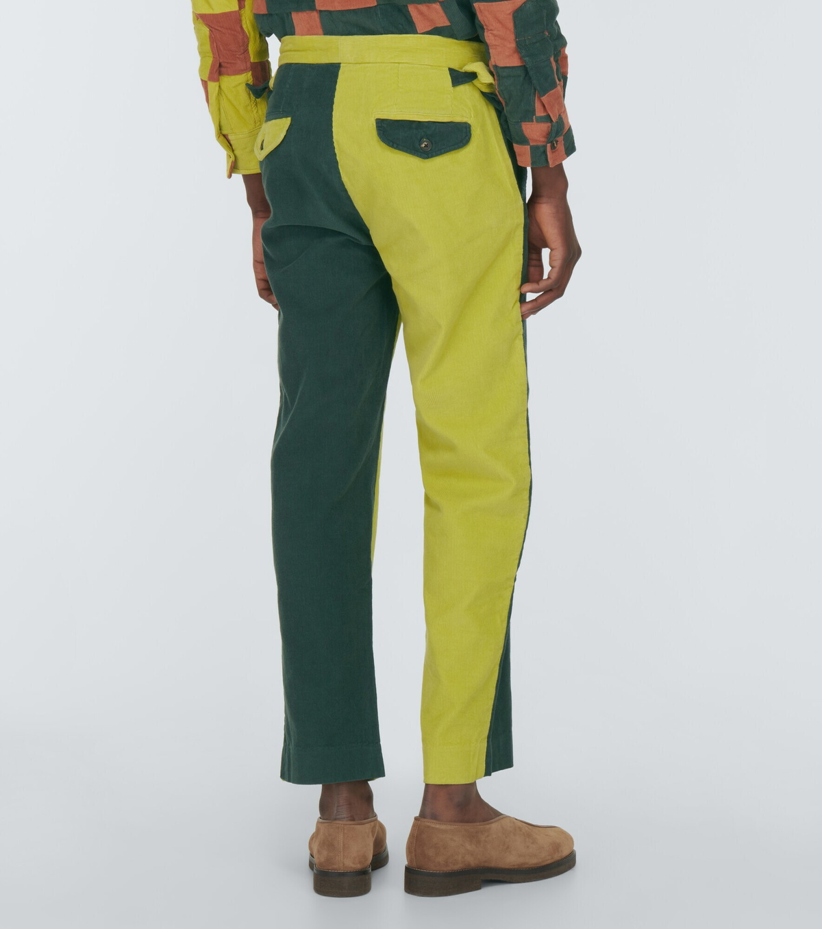 Bode - Duo cotton corduroy pants Bode