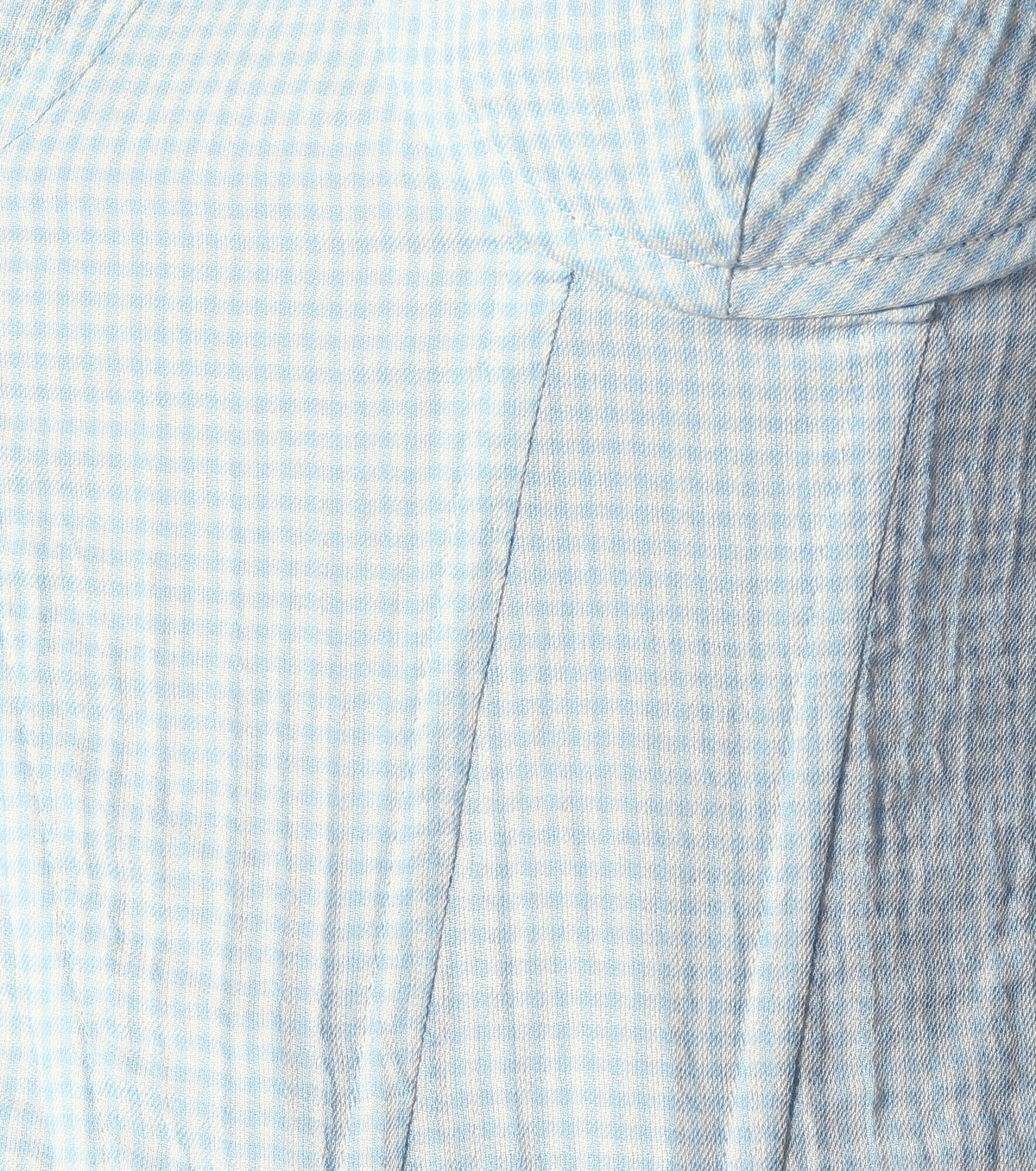 Brock Collection - Oceanic gingham cotton top Brock Collection
