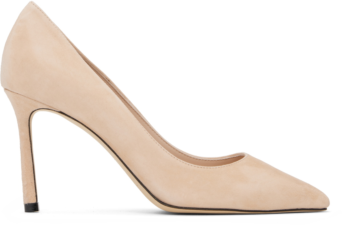 Jimmy Choo Pink Romy 85 Heels Jimmy Choo