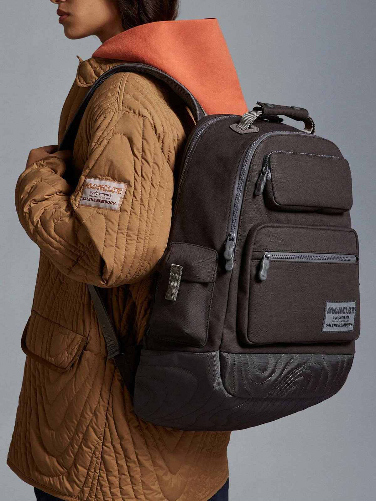 Moncler Genius Backpack Black Mens Moncler Genius