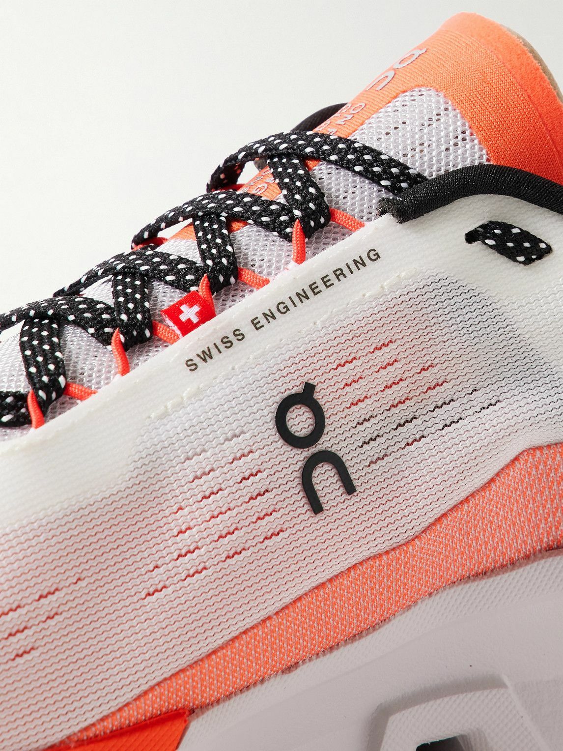 ON - Cloudmonster 2 Rubber-Trimmed Mesh Running Sneakers - Orange On