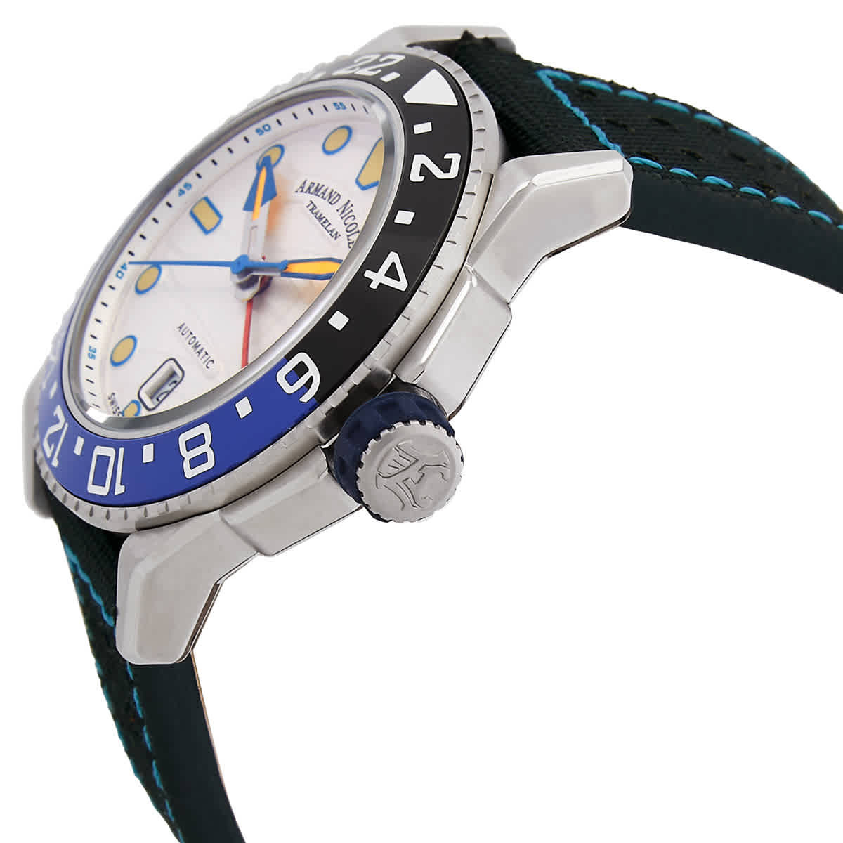 Armand Nicolet JSH Automatic Silver Dial Mens Watch A486RGU-AU-P0668NZ8 ...