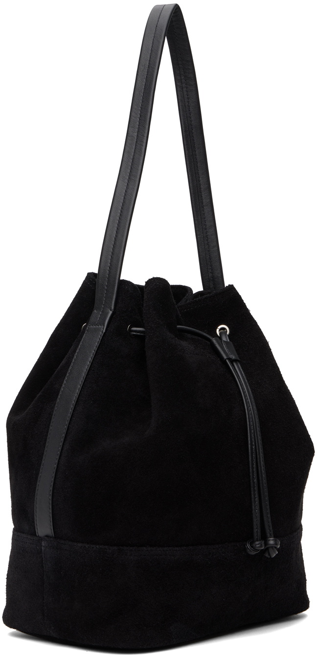 Nothing Written Black Suede Bucket Bag NOTHING WRITTEN