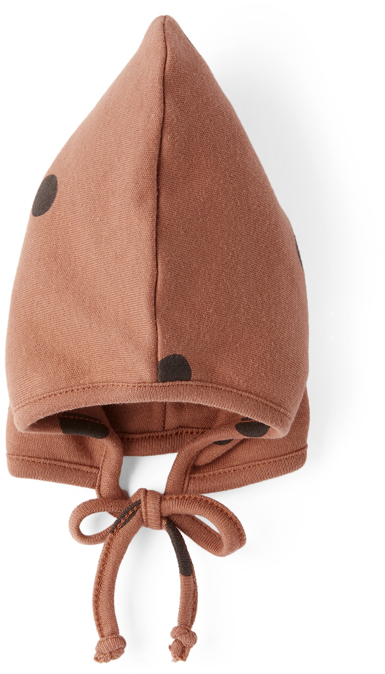 Organic Zoo Baby Brown Pixie Bonnet