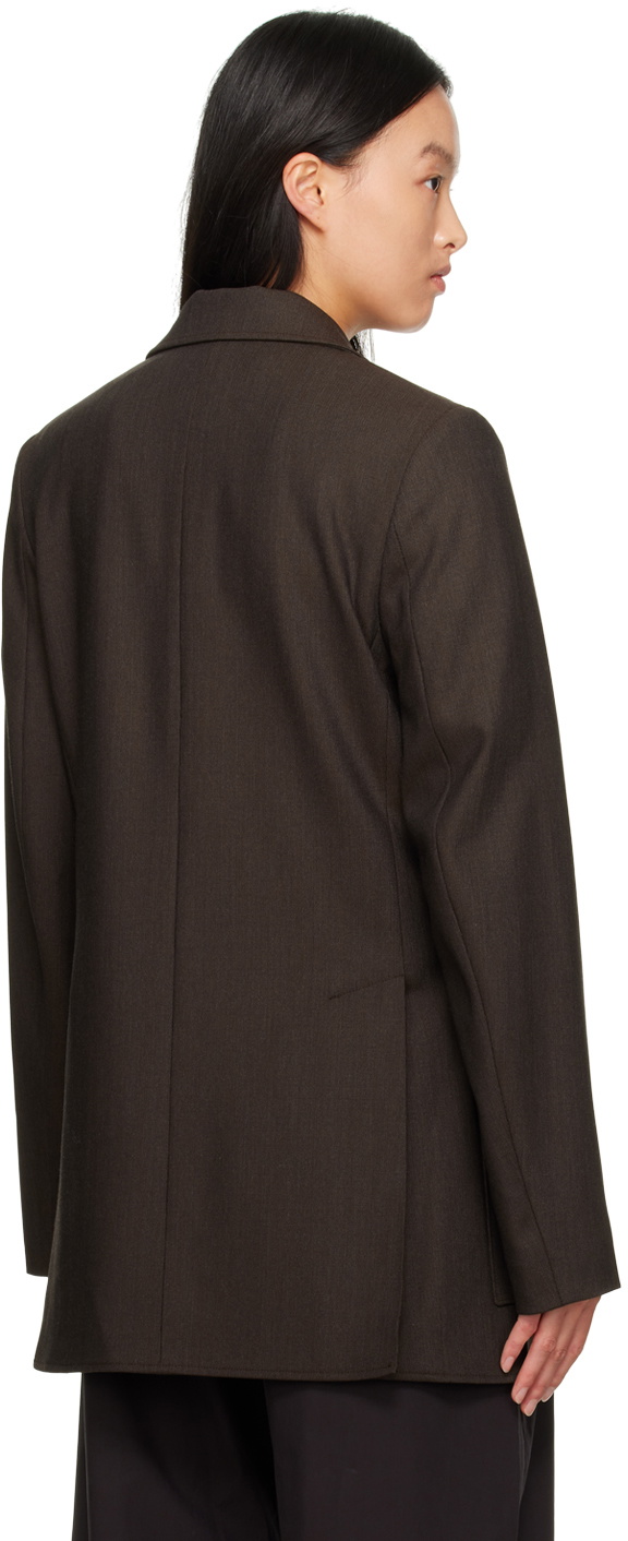 Studio Nicholson Brown Somner Blazer Studio Nicholson