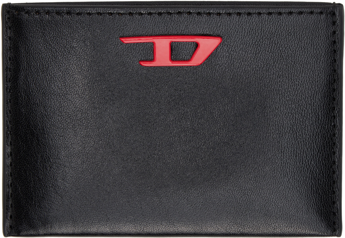 Diesel Black Rave Card Holder Diesel