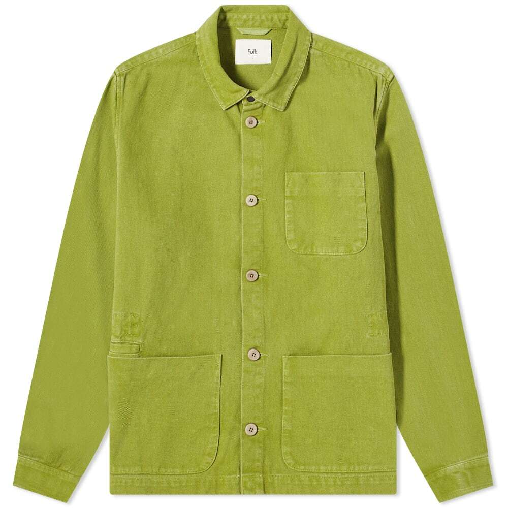 Folk Men's Assembly Jacket in Moss Folk