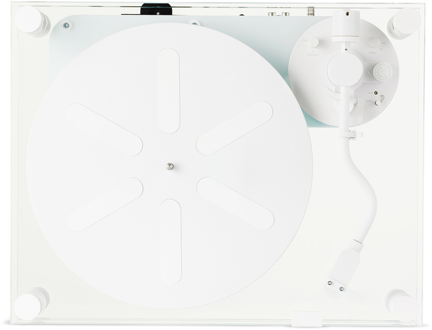 Transparent White Transparent Turntable TRANSPARENT SPEAKER