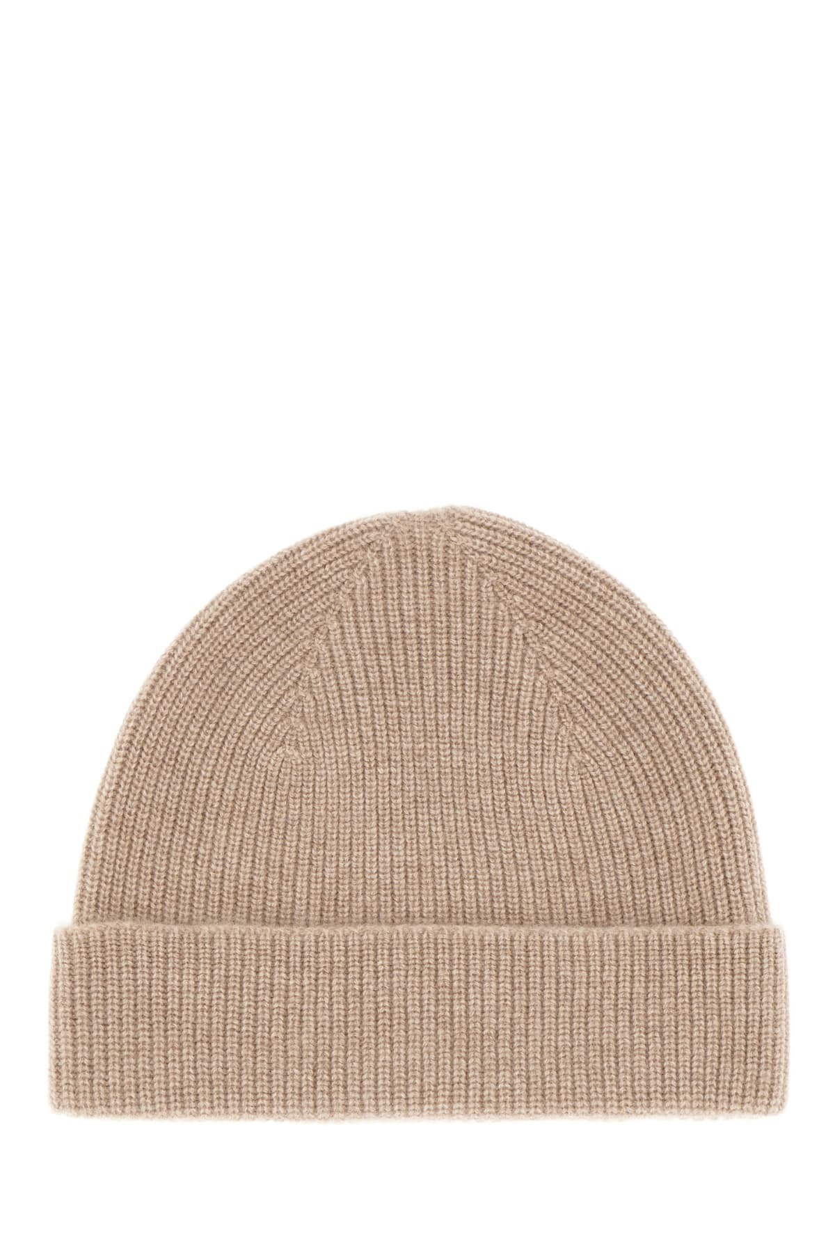 Zegna Cappuccino Cashmere Beanie Hat Zegna