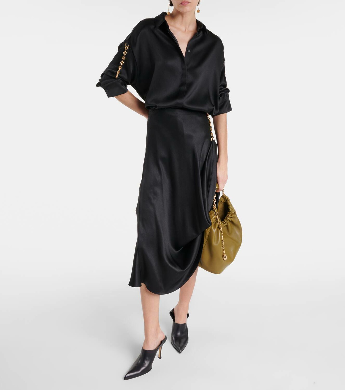 Loewe Squeeze Small leather shoulder bag Loewe