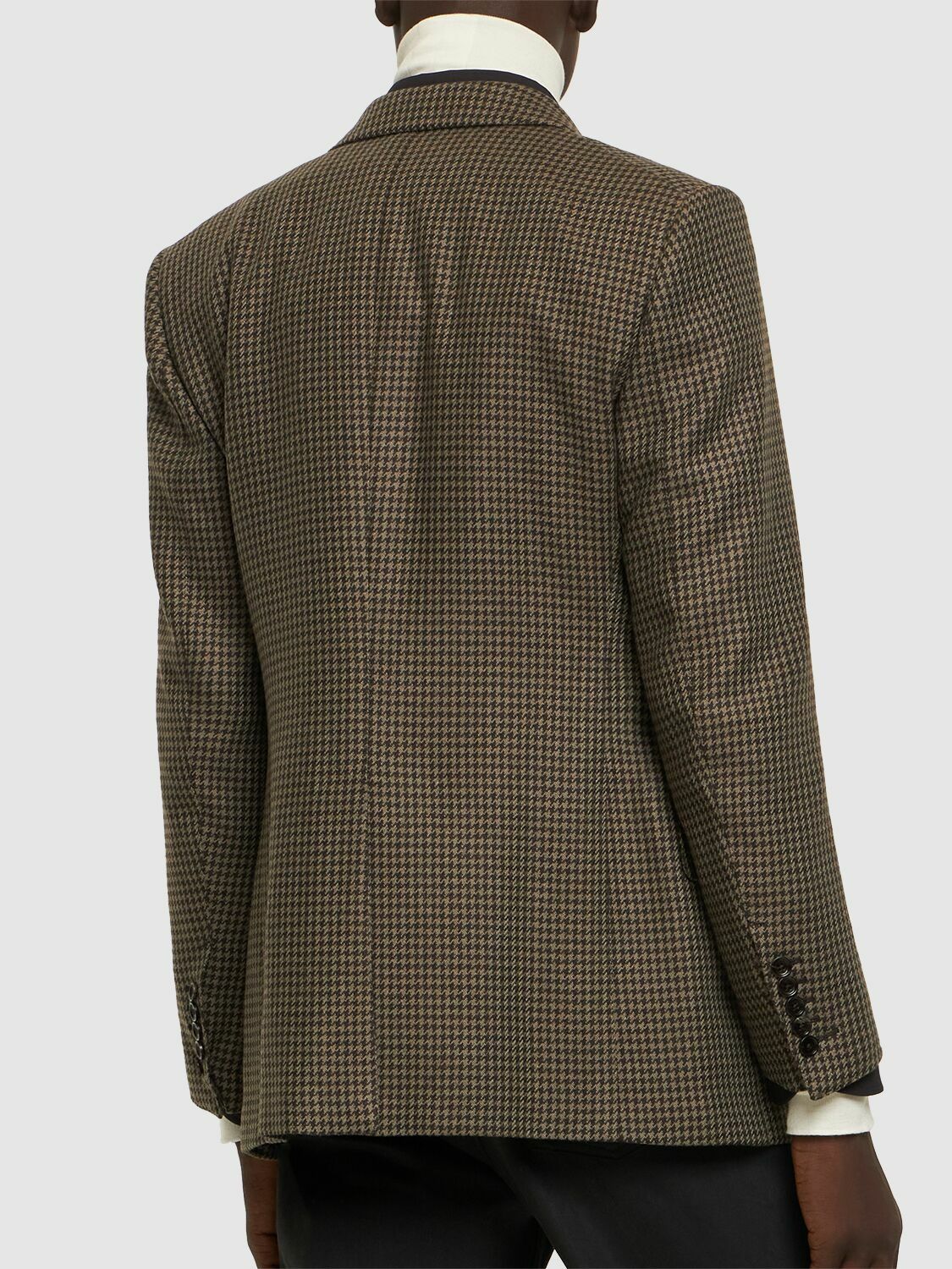 TOM FORD - Atticus Wool Houndstooth Jacket TOM FORD