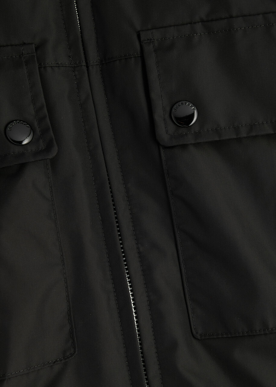 Belstaff Drill Nylon Jacket Black Belstaff