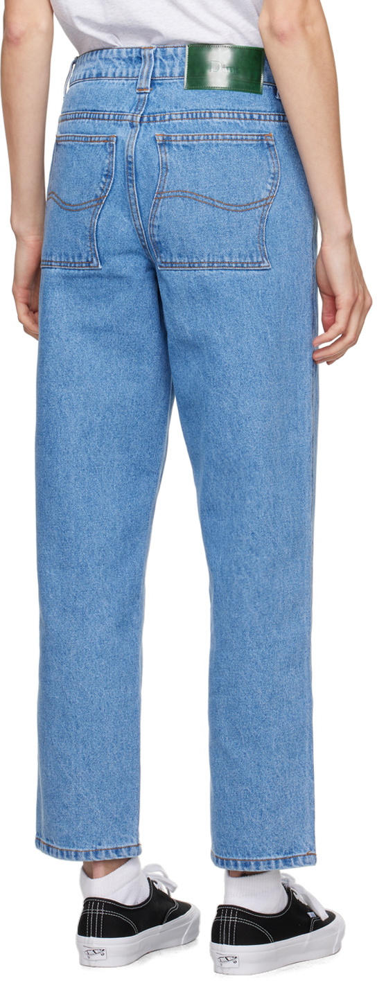 Dime Blue Classic Relaxed Jeans Dime