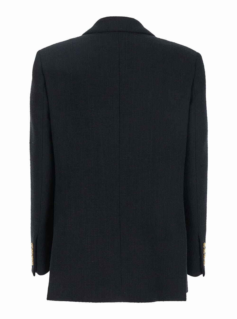 Blazé Milano missy Everynight Black Double-breasted Jacket With Peak ...