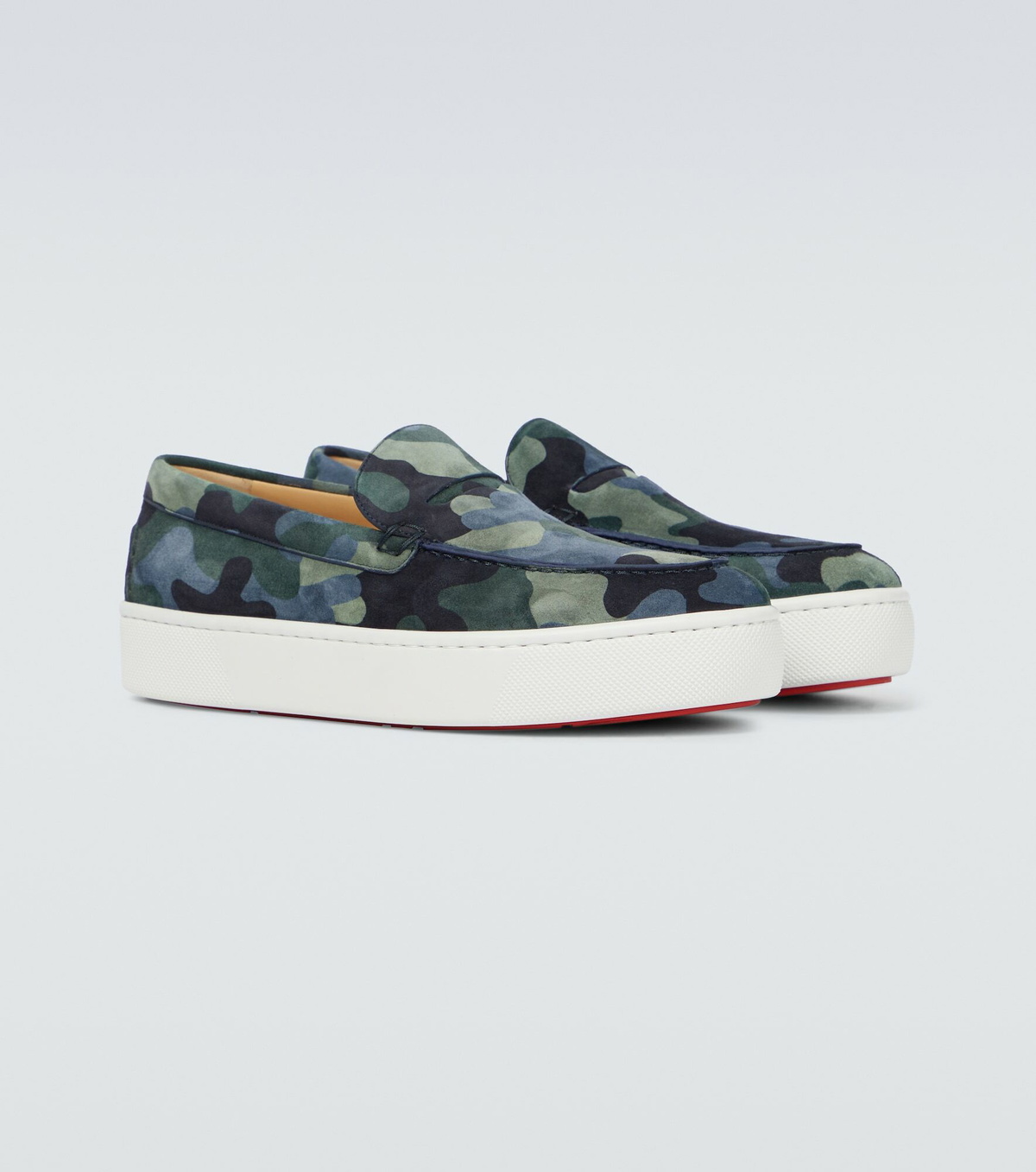 Christian Louboutin - Paqueboat suede loafers Christian Louboutin