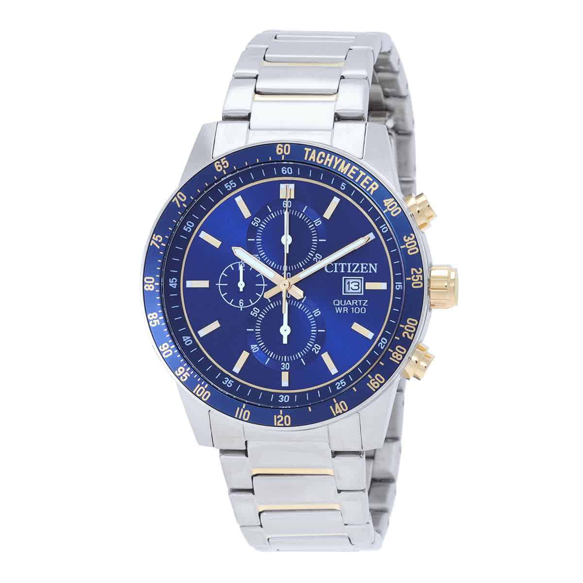 Citizen Chronograph Quartz Blue Dial Mens Watch AN3684-59L Citizen