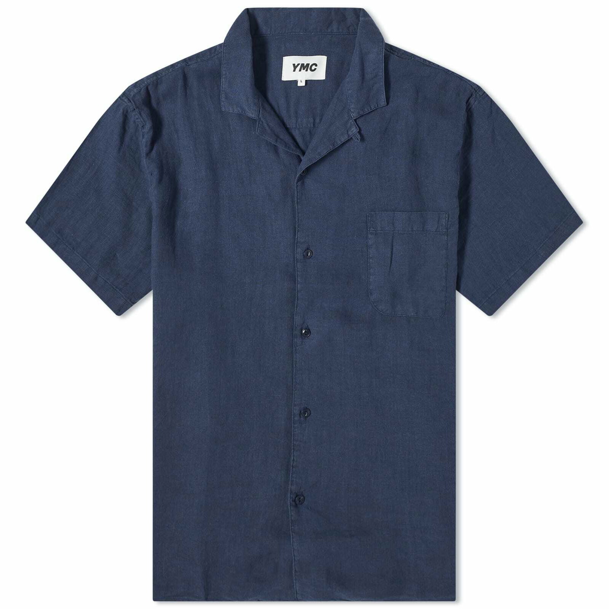 YMC Men's Malick Vacation Shirt in Navy YMC