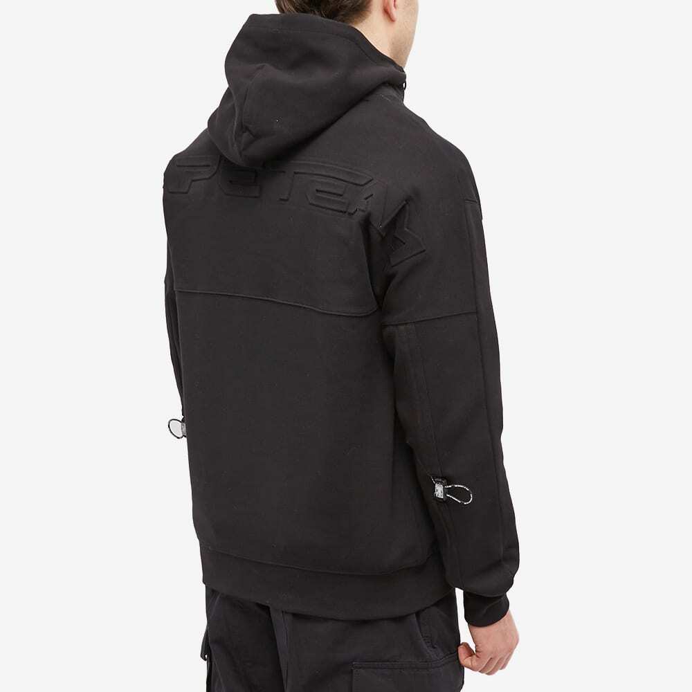 Men's AAPE Embossed Logo Hoody in Black AAPE by A Bathing Ape