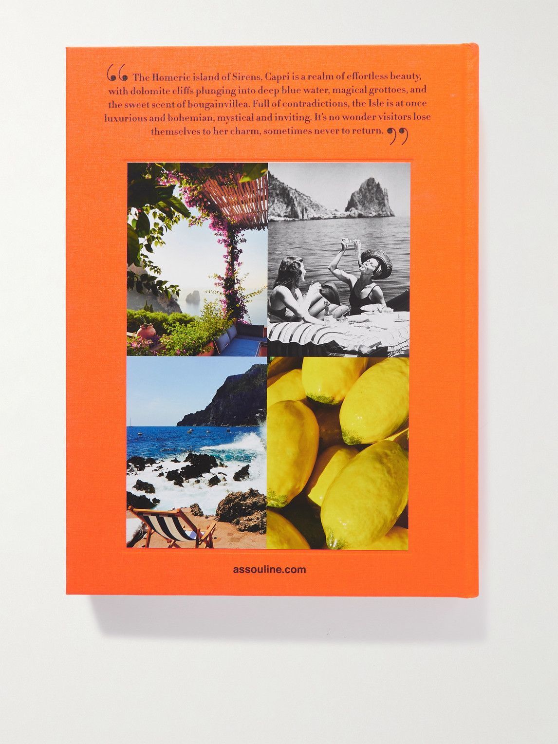 Assouline - Capri Dolce Vita Hardcover Book Assouline