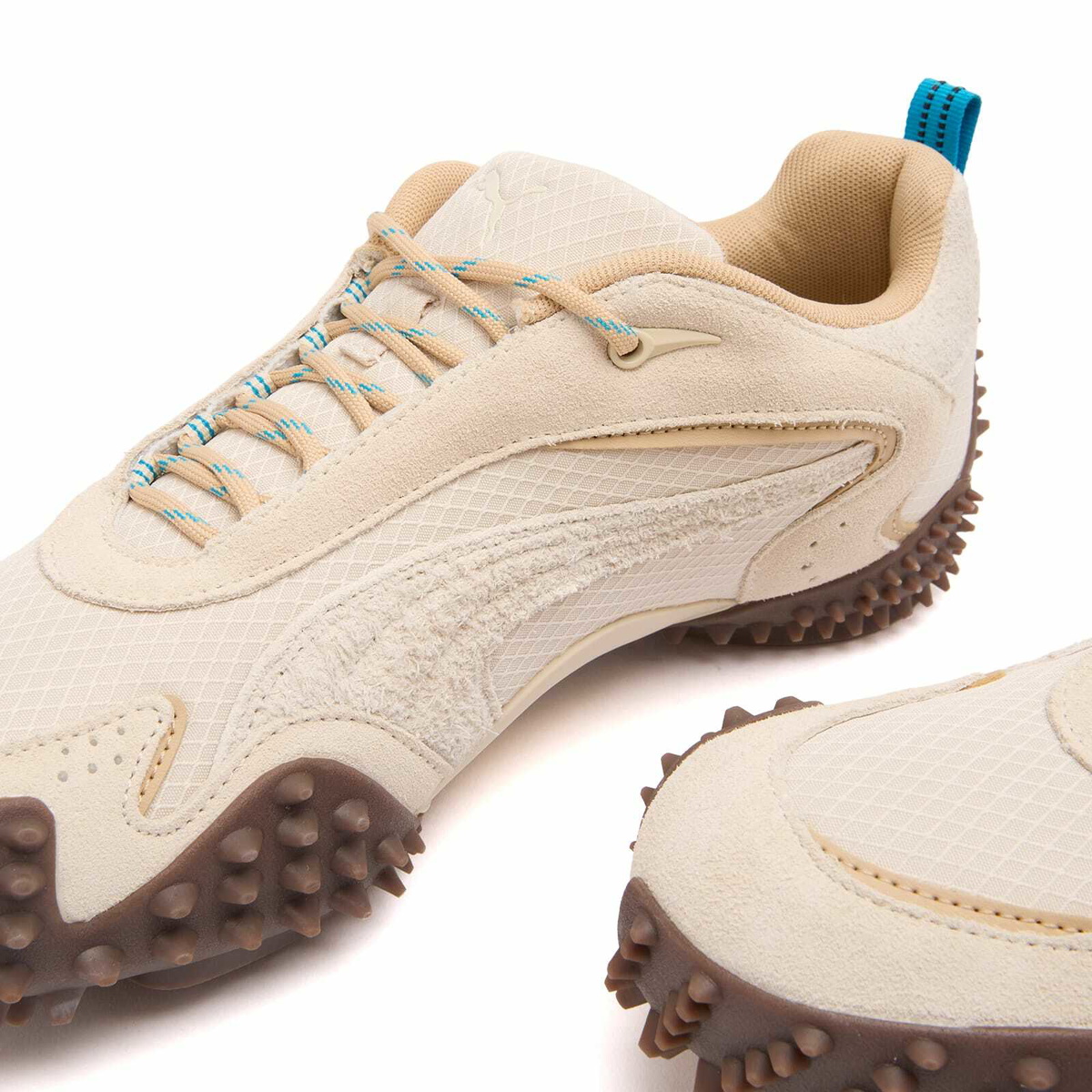 Puma Mostro LC Sneaker in Alpine Snow/Speed Blue Puma