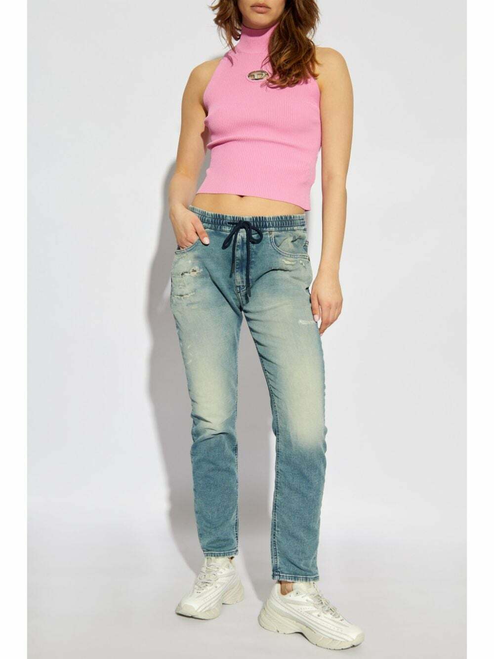 DIESEL - Cut-out Logo Tank Top Diesel