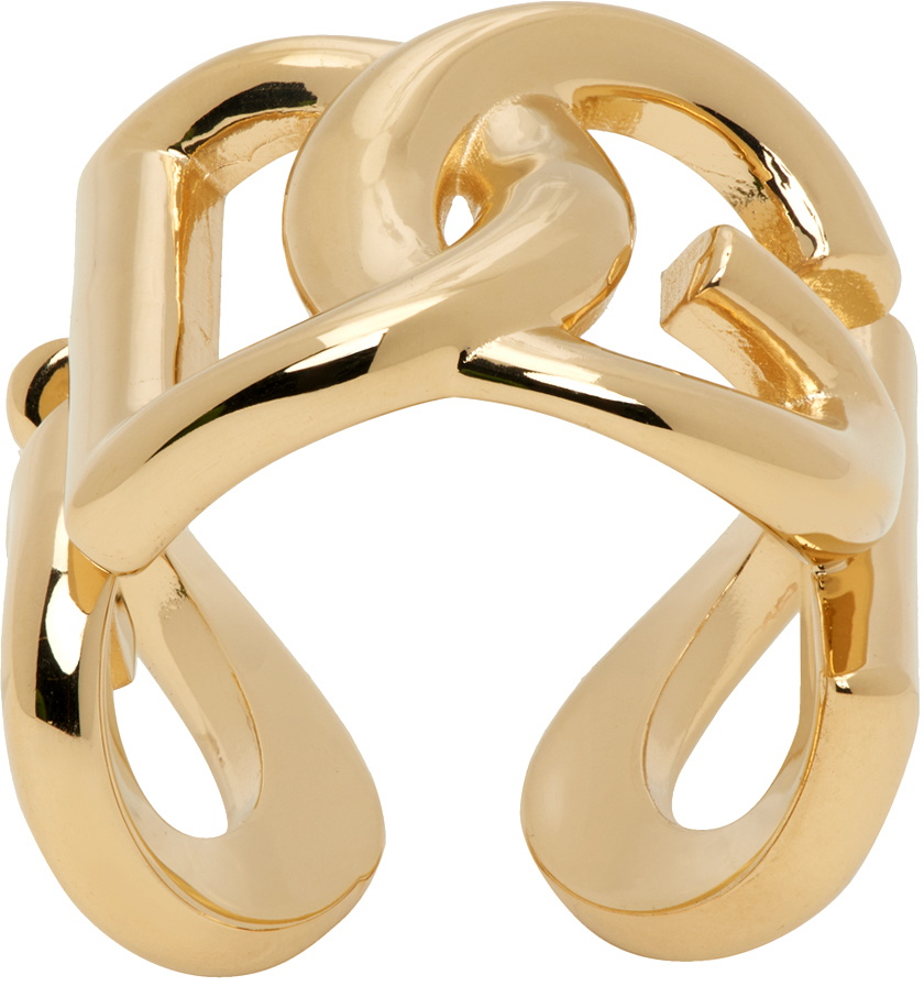 Dolce & Gabbana Gold 'DG' Logo Ring Dolce & Gabbana