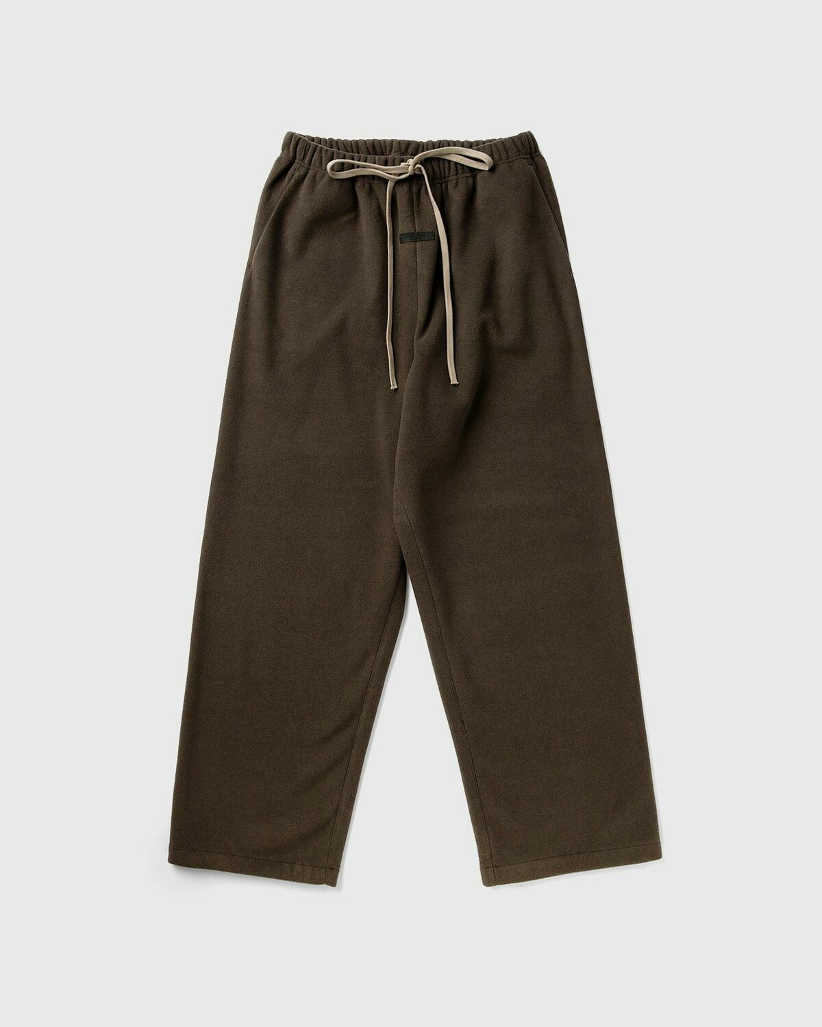 Fear of God Essentials BRUSHED RELAXED PANT Brown Mens Sweatpant Fear ...