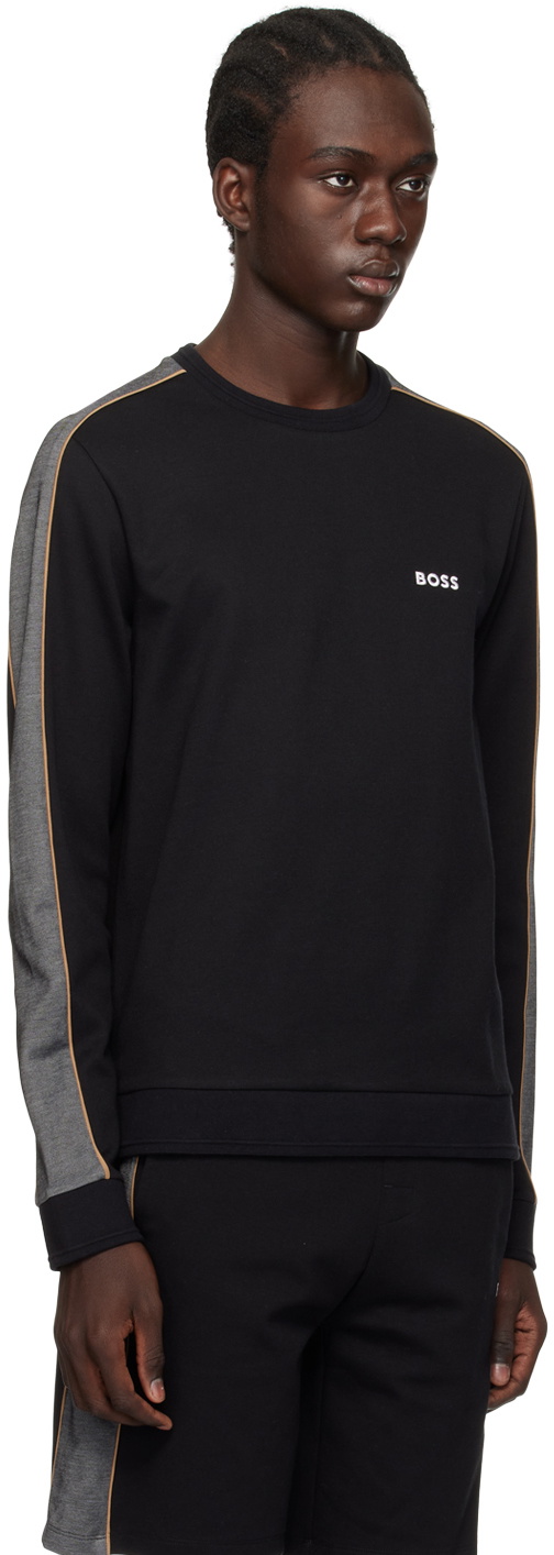 BOSS Black Embroidered Sweatshirt BOSS
